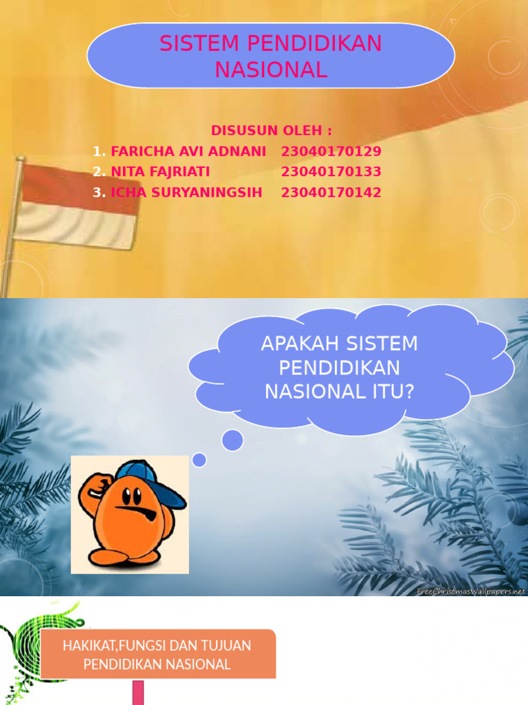 Sistem Pendidikan Nasional | PDF