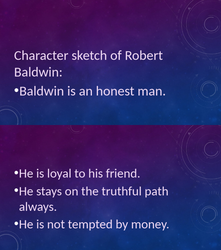 Baldwin Character | PDF