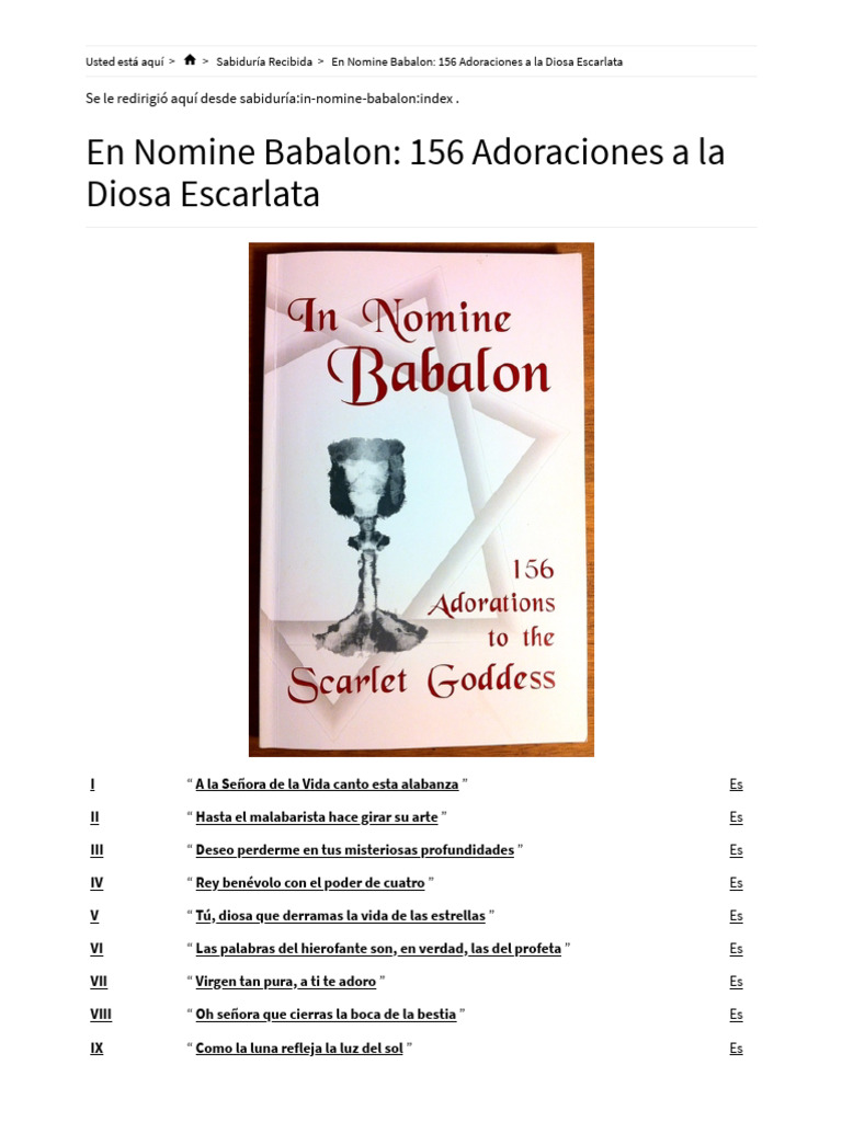 Adoraciones a Babalon: Poemas Místicos | PDF | Amor | Religión y espiritualidad
