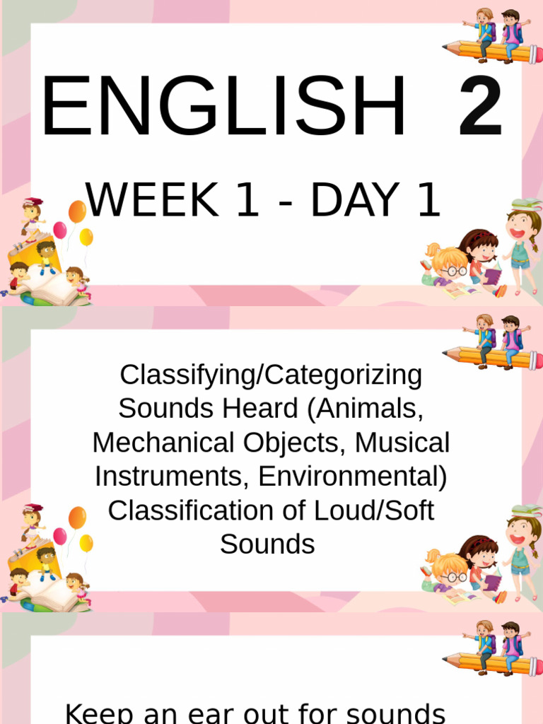 Eng 2 Week 1 Day 1 4 | PDF