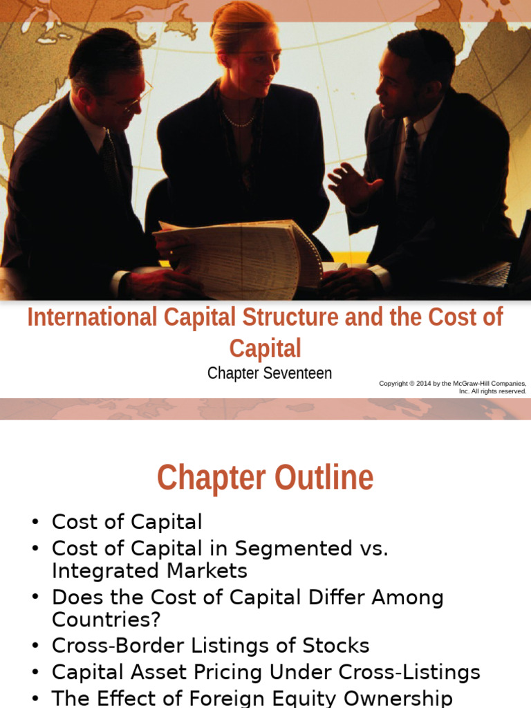 Eun7e CH 017 PPT. Capital Structure. Chapter 5 | PDF