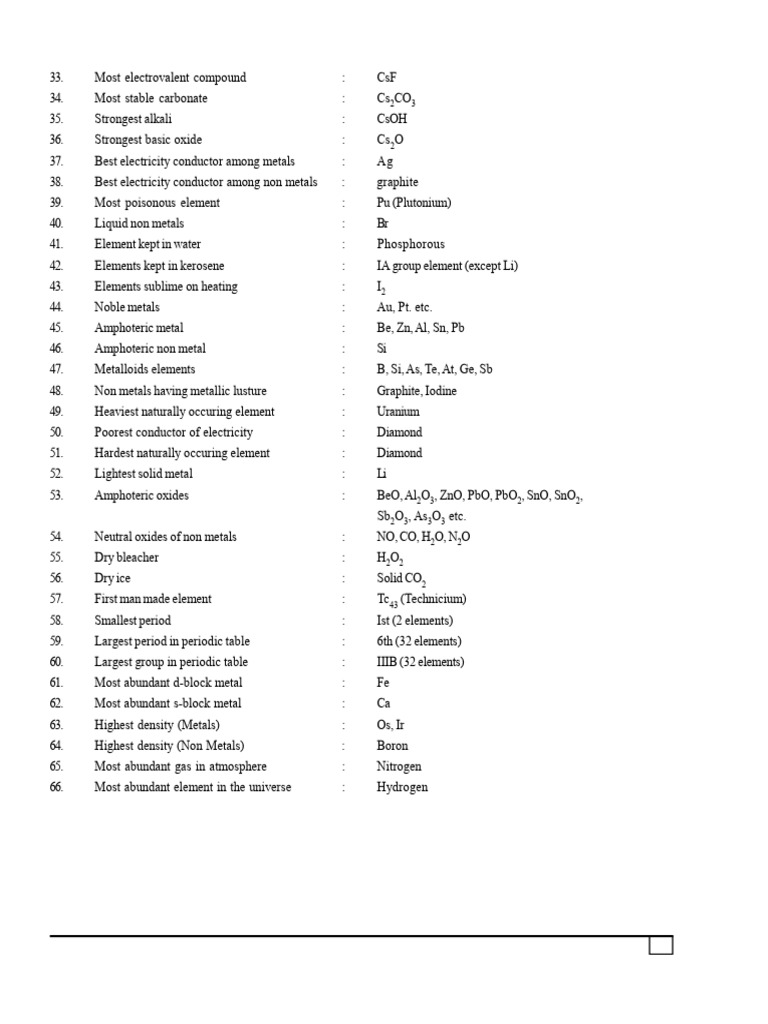 Periodic Table and Periodicity Notes-5-16 | PDF