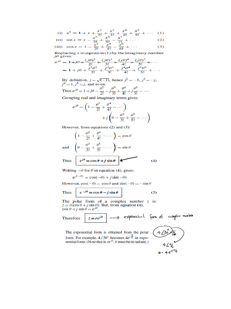 The-exponential-form-of-a-complex-number | PDF