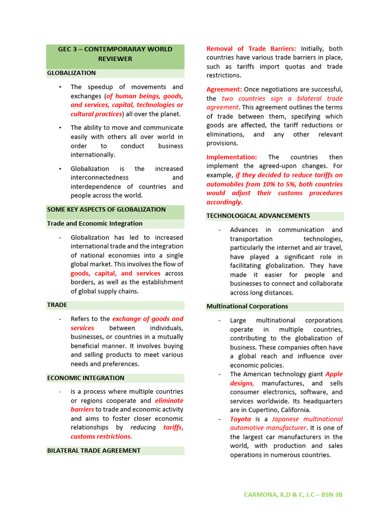 Gec 3 Prelim Transees 1 | PDF