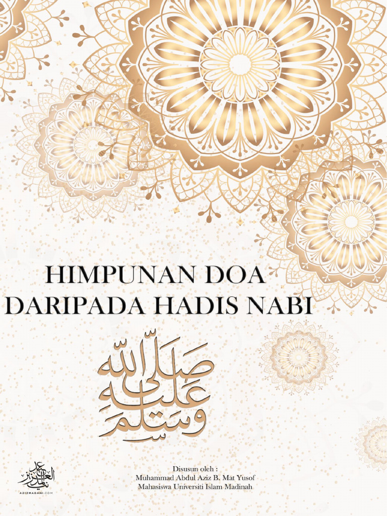 Himpunan Doa Daripada Hadis Nabi SAW | PDF