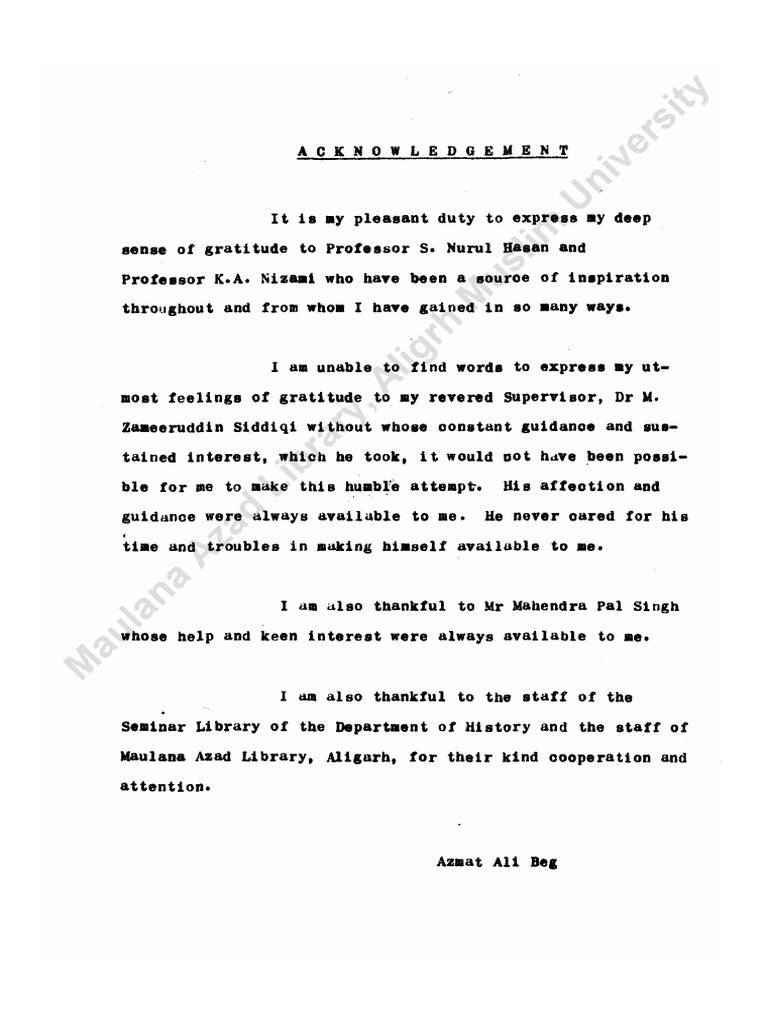 02 - Acknowledgement Aurangzeb Second Viceroyalty of The Deccan | PDF