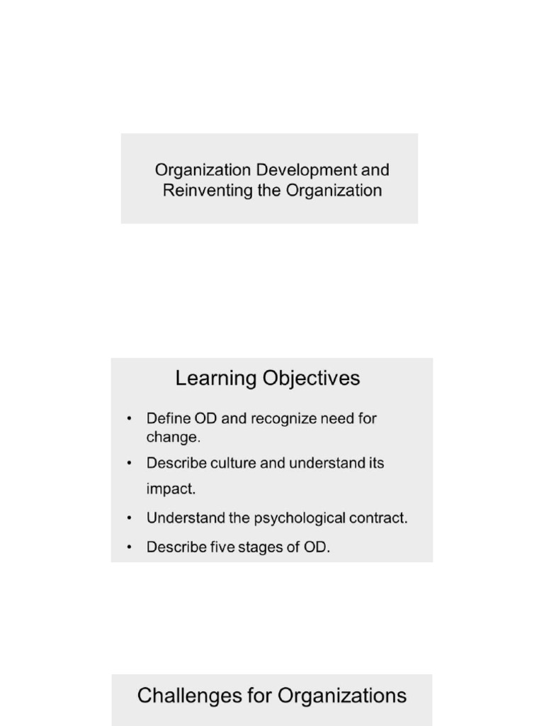 OD Introduction | PDF