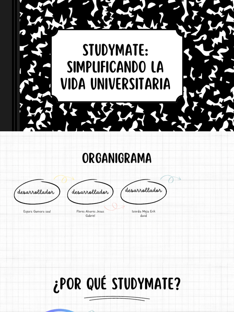 Predentacion Studymate | PDF