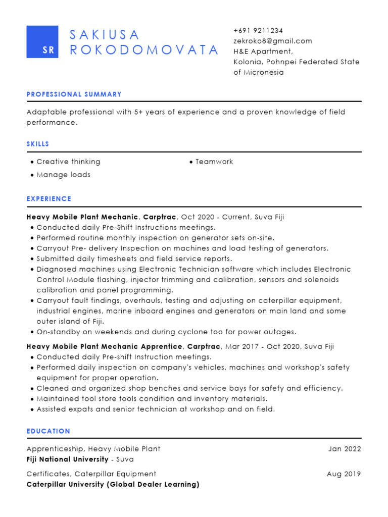 Final Resume | PDF