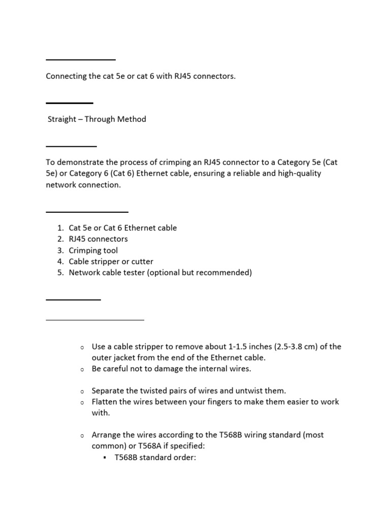 RJ45 CONNECTOR Final | PDF