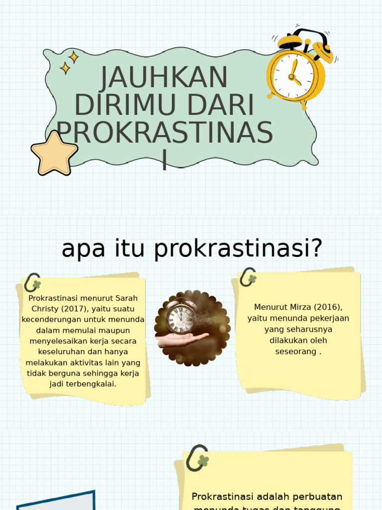 Prokrastinasi | PDF