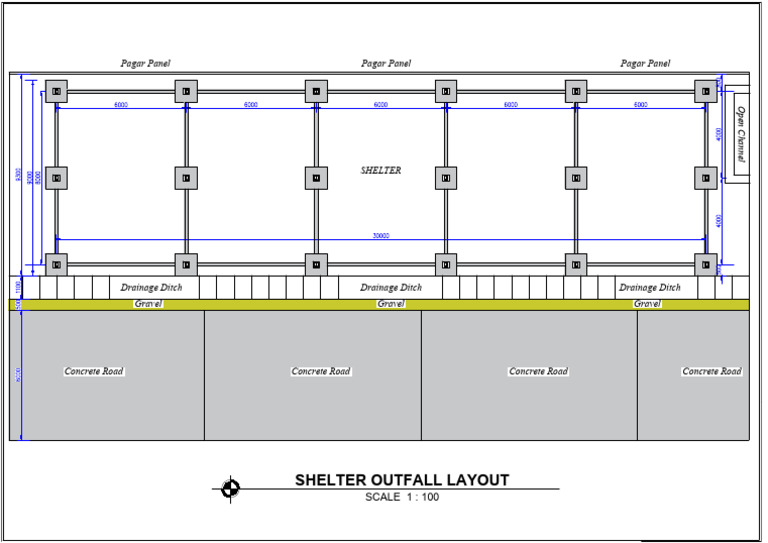 Shelter Outfall - Drawing 1 | PDF