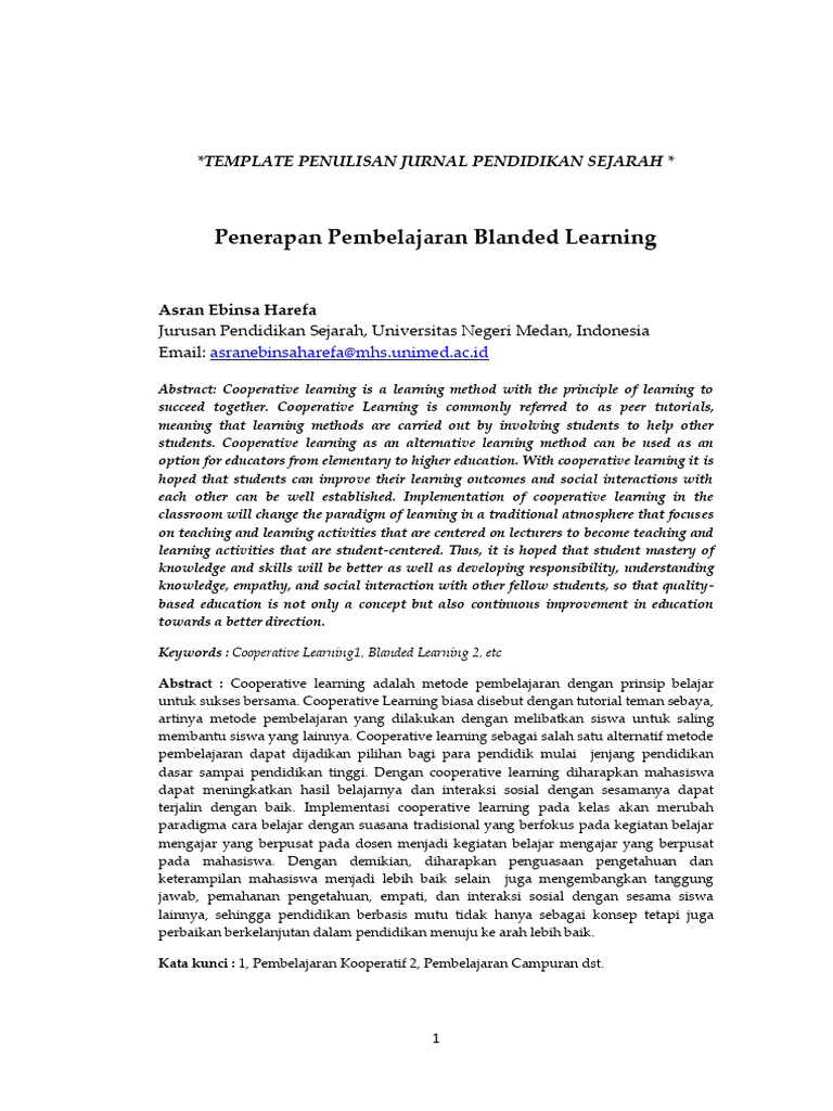 Asran Ebinsa Harefa | PDF