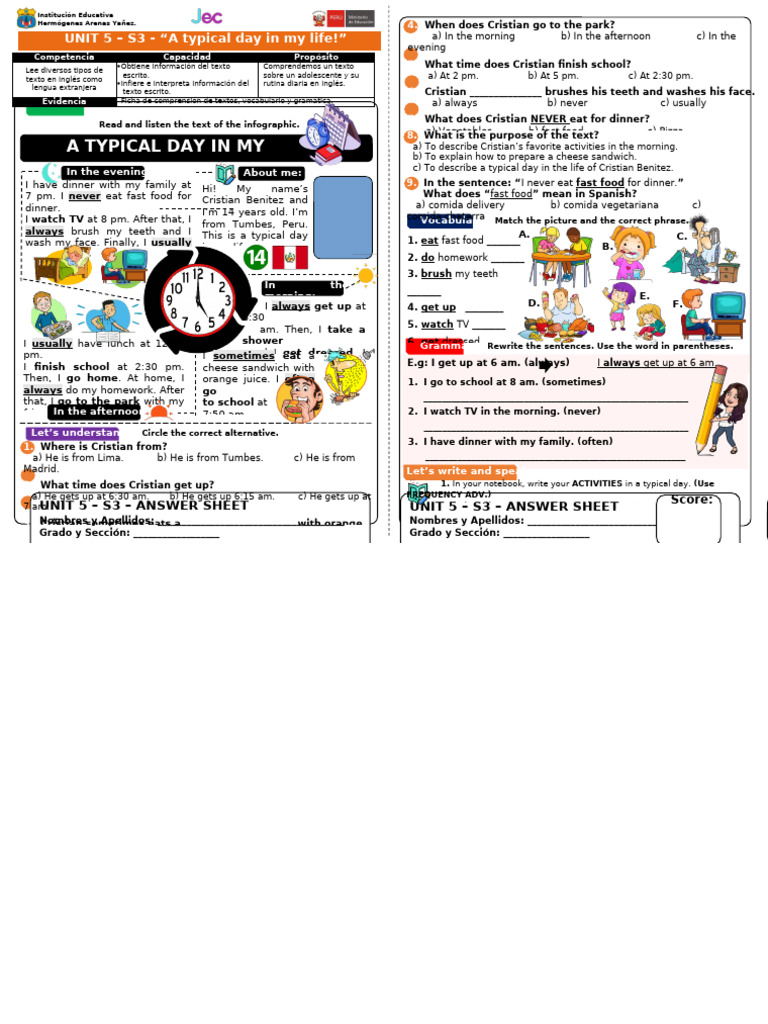 Unit 5 - Reading 3 - Ciclo Vi - 2023 | PDF