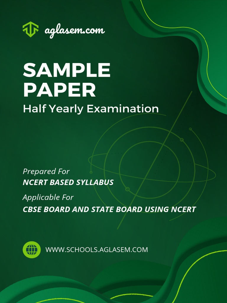 Class 12 Physics Half Yearly Sample Paper | PDF | Resonance | Capacitor