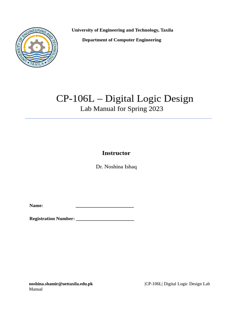 DLD Lab 3 (2k23) | PDF