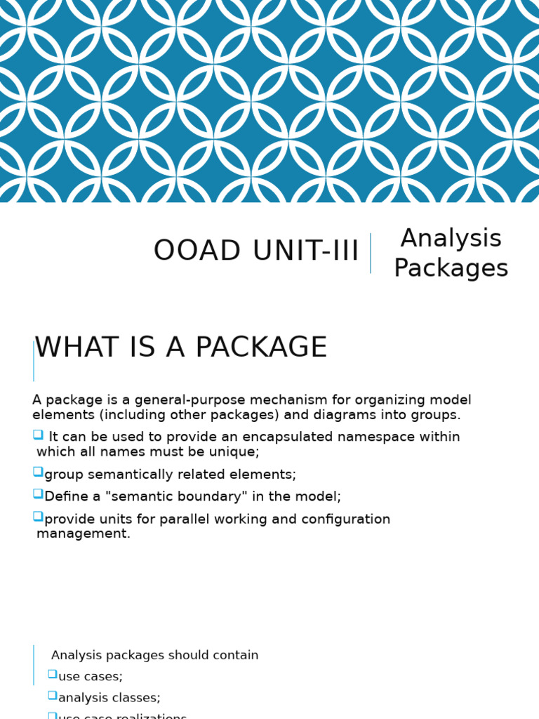 Ooad Unit III | PDF