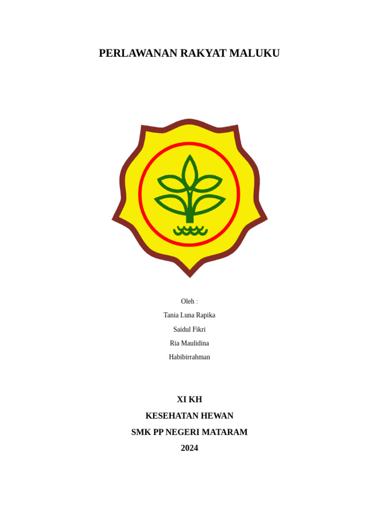 Perlawanan Rakyat Maluku | PDF