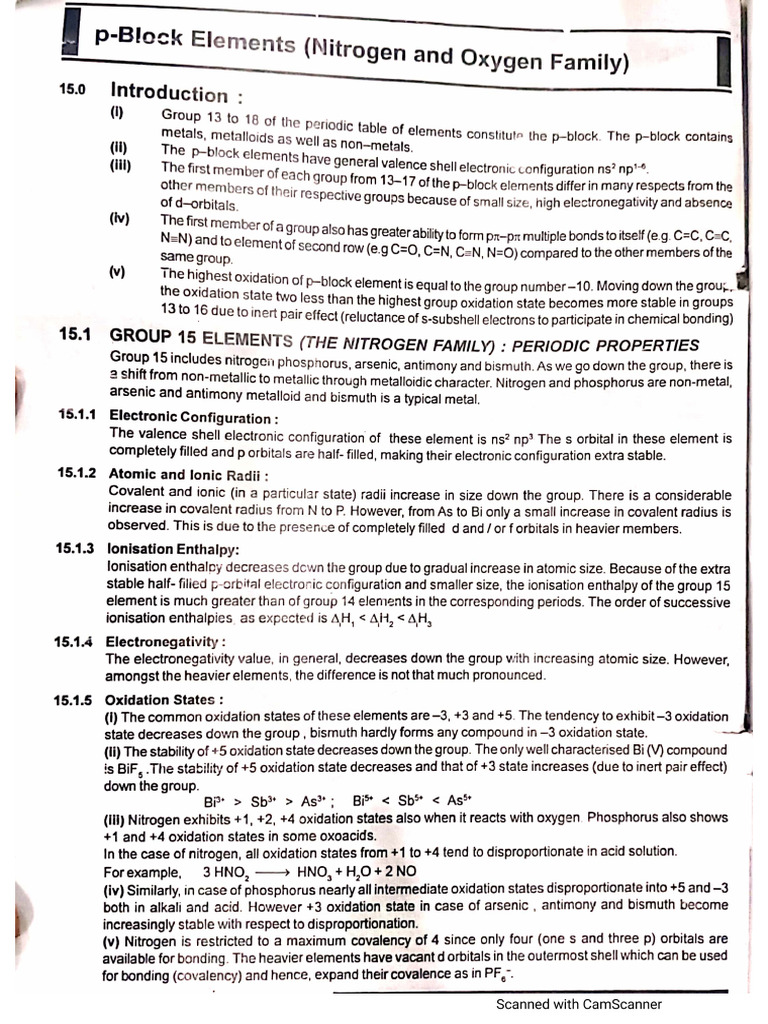 Group 15 Notes by Rupak Sir | PDF