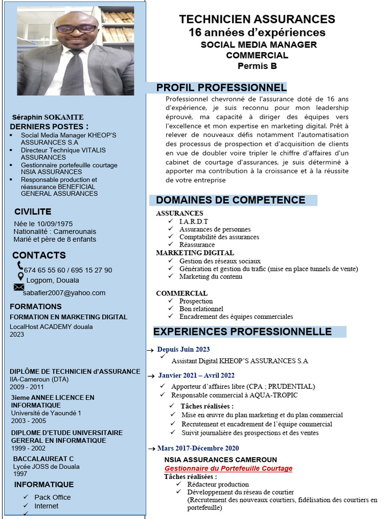 CV Séraphin2024-1 Copie | PDF