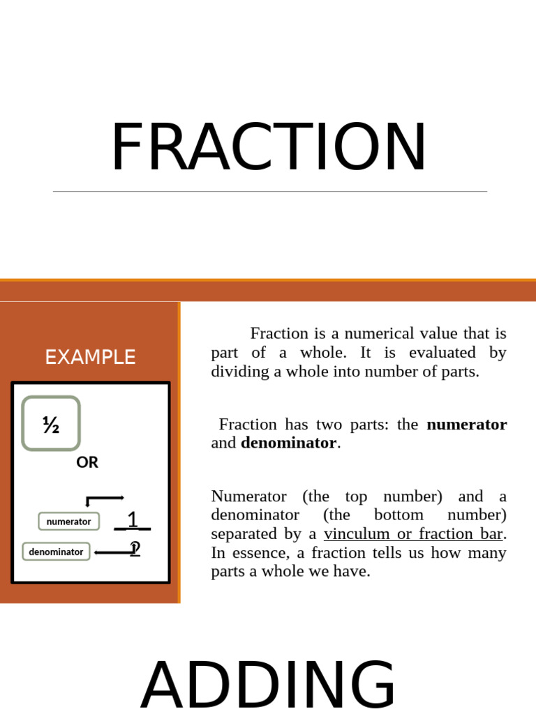 Fraction | PDF