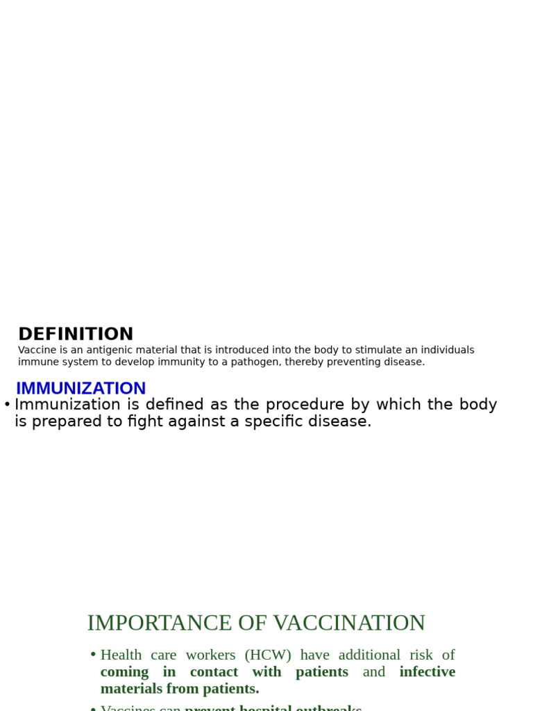 VACCINATION | PDF
