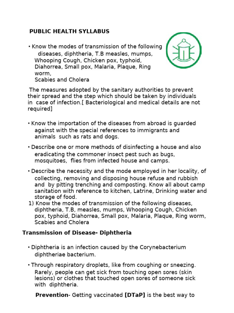 PUBLIC HEALTH log book-converted | PDF