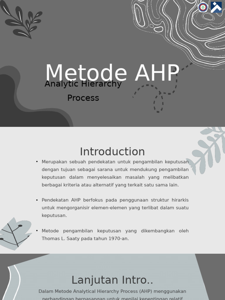 Ahp | PDF