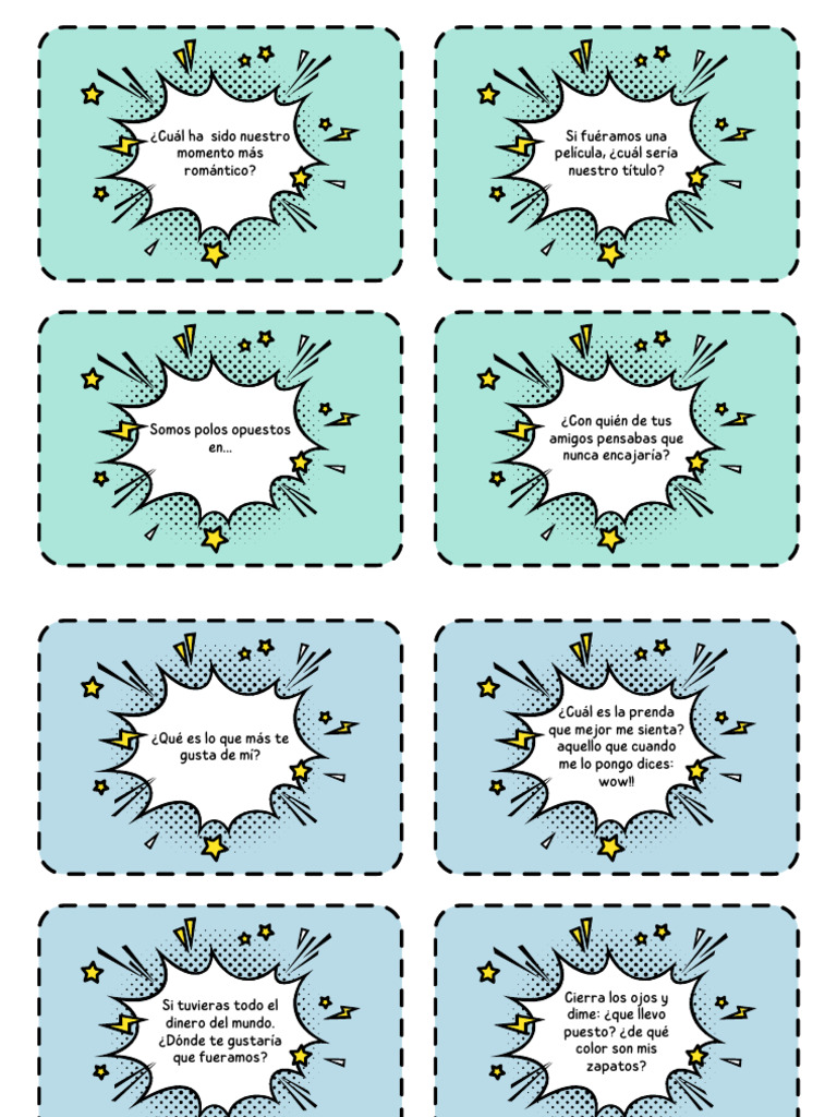 Ice Breaker Cards Game in Colorful Fun Style | PDF