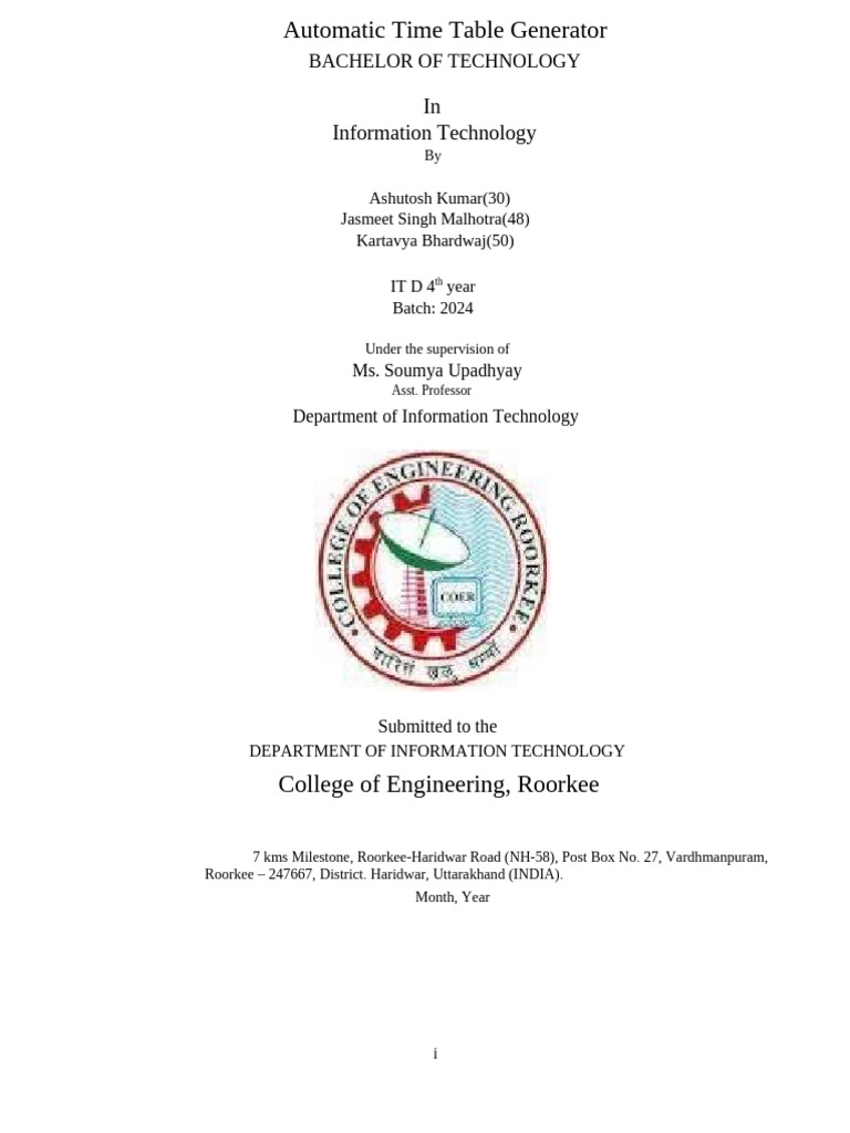 PBL Report Final Karan | PDF