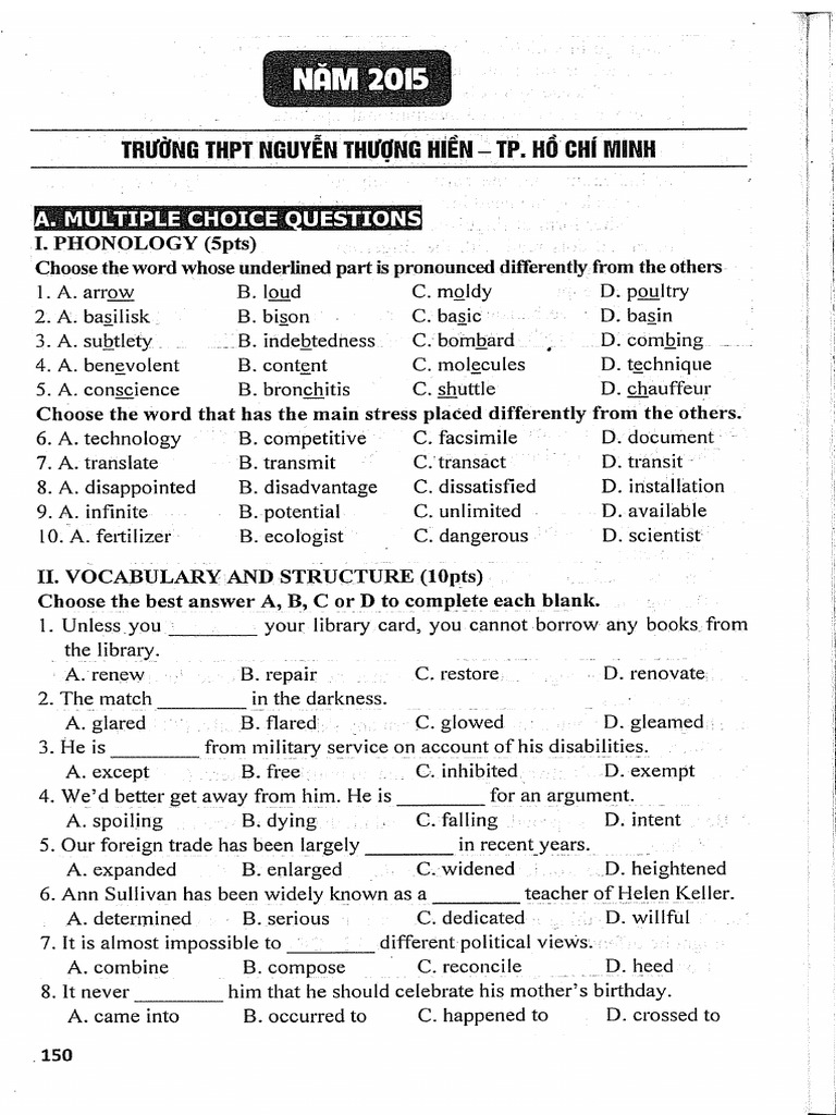 1. OLP Tổng tập 2014-2018 L10-150-160 | PDF