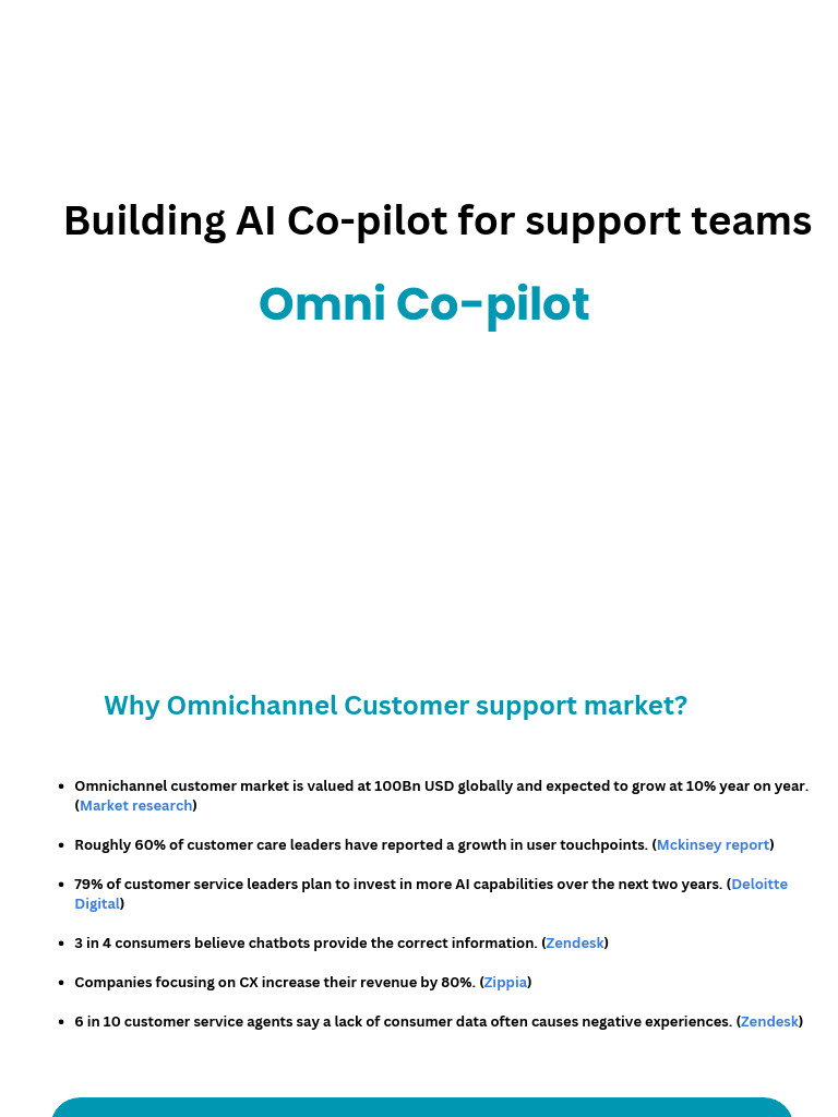 AI for Support Teams - Omni Co-pilot | PDF