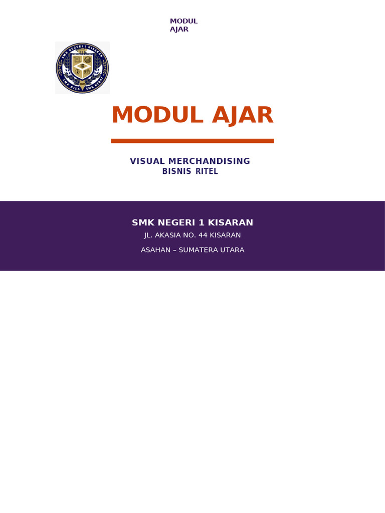 Modul Ajar Atribut Produk Kls 11 | PDF