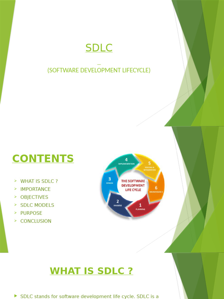 SDLC & Scrum Methodology | PDF