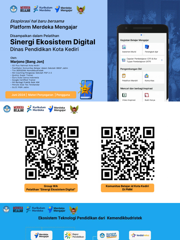 Materi Penyegaran PMM 2024 - Bang Jon | PDF