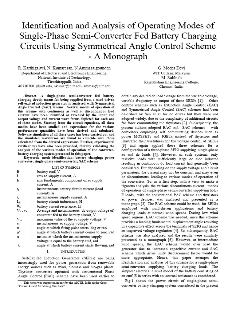 Symmetrical Angle Control Scheme | PDF
