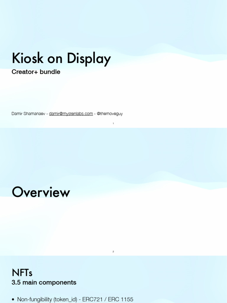 Kiosk Publisher | PDF