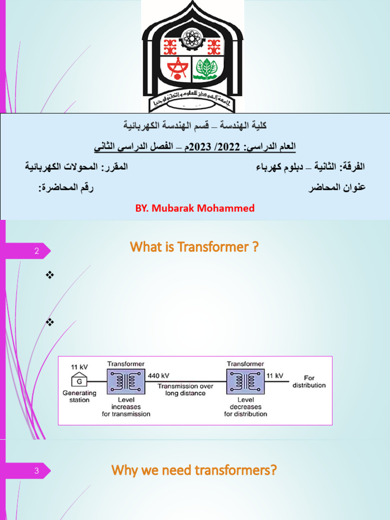 Electrical Transformers Lecture 2 | PDF