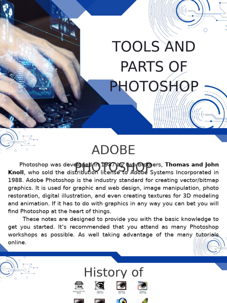 Parts and Tools of Photoshop | PDF