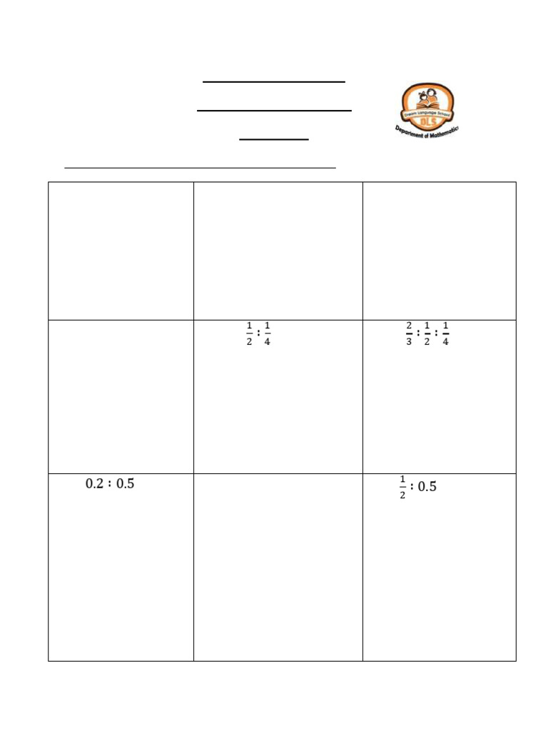 Put Each of The Following in The Simplest Form A) 25: 35 B) 18: 24 C ...