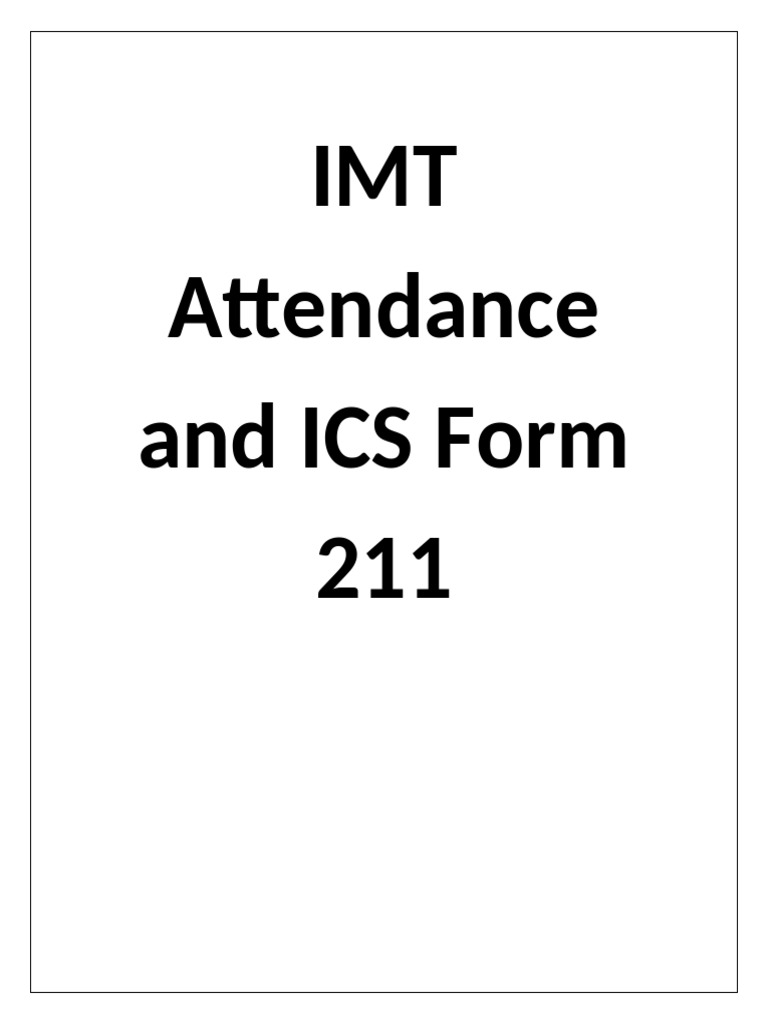Ics Cover Page | PDF