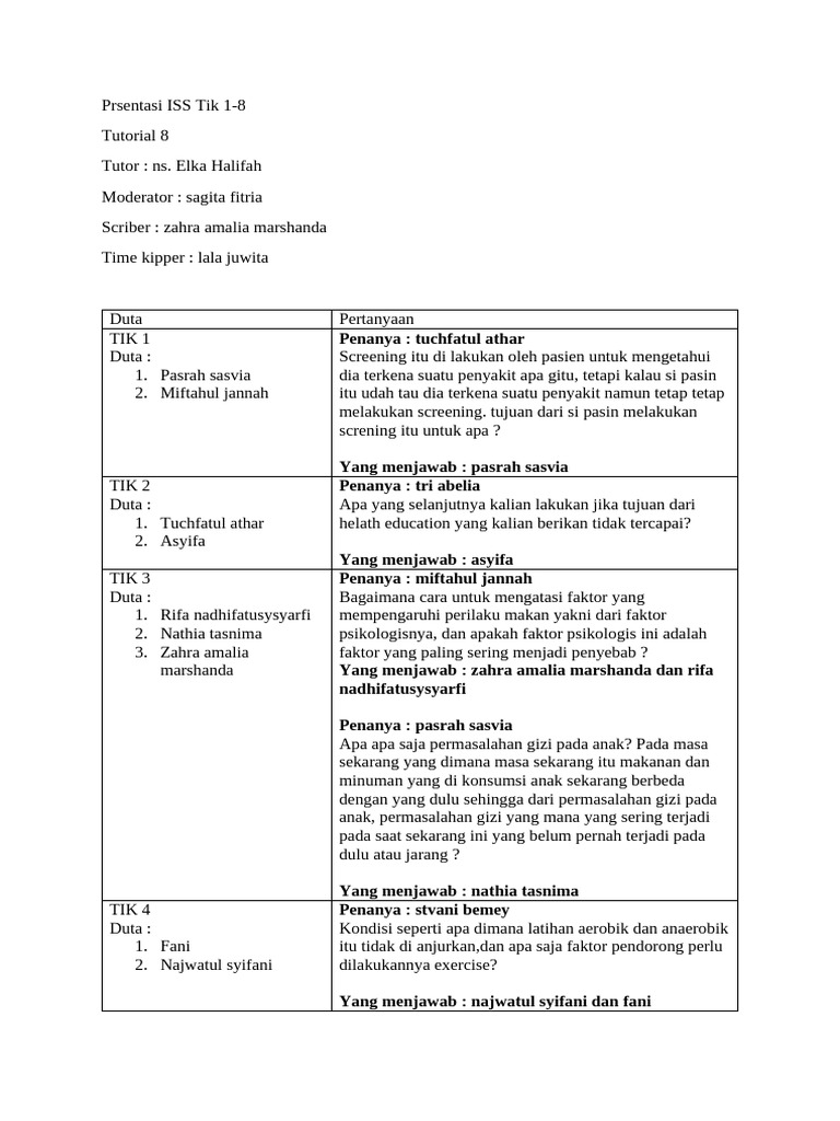 Prsentasi ISS Tik 2 | PDF