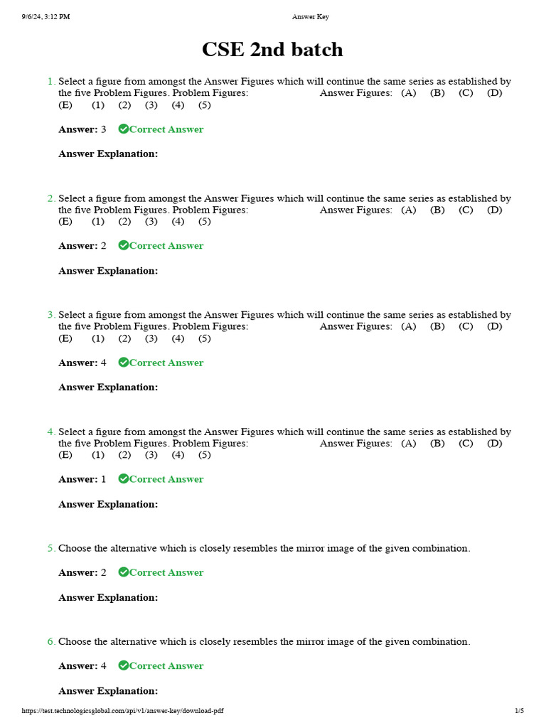 Answer Key 2 | PDF | Internet Protocol Suite | Internet Protocols
