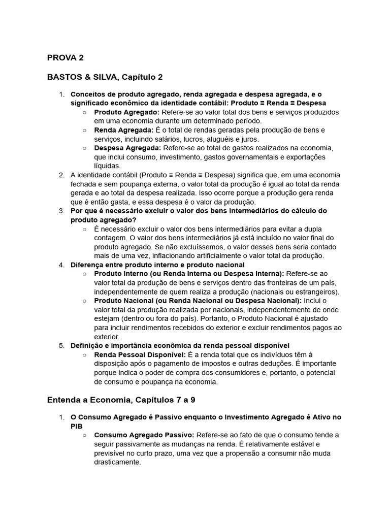 Prova 2 | PDF