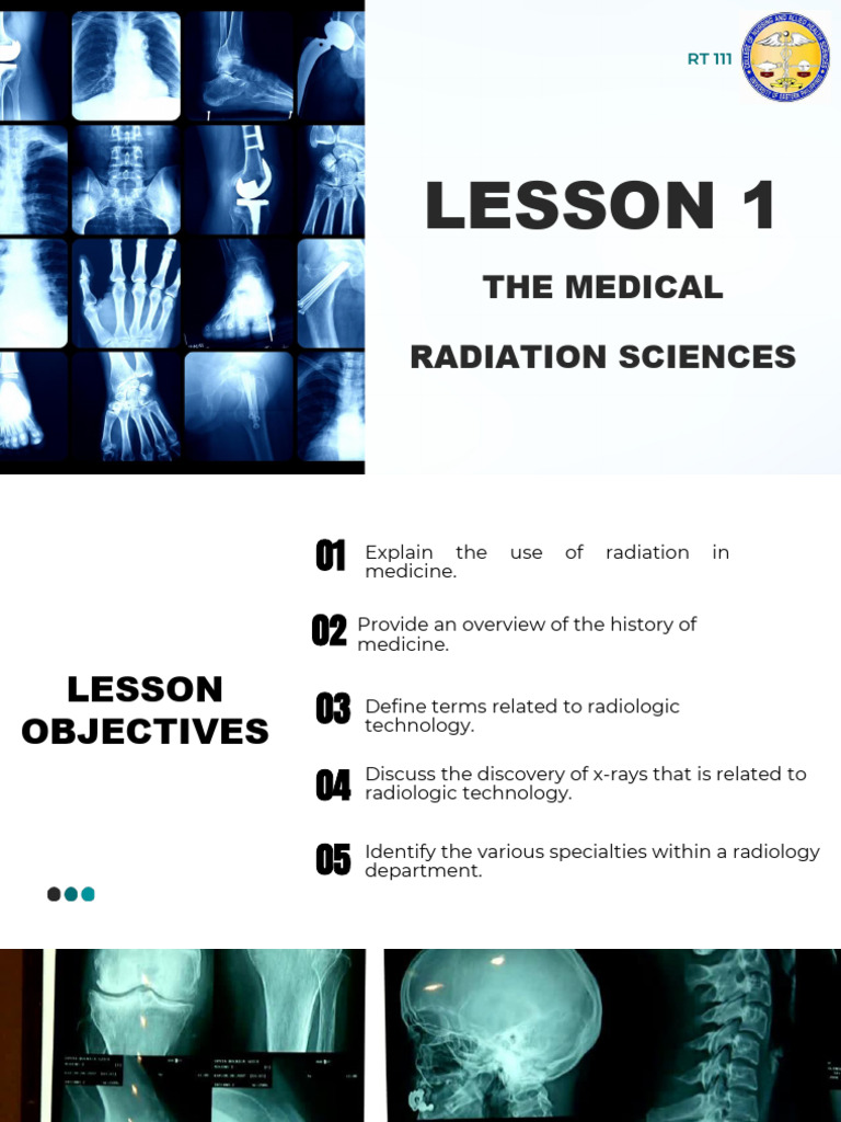 Lesson 1 The History of Medicine (Radtech Edition) | PDF