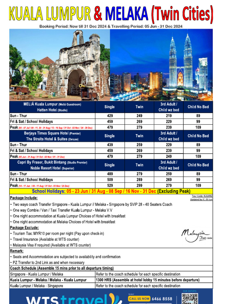 WTS Travel Package | PDF