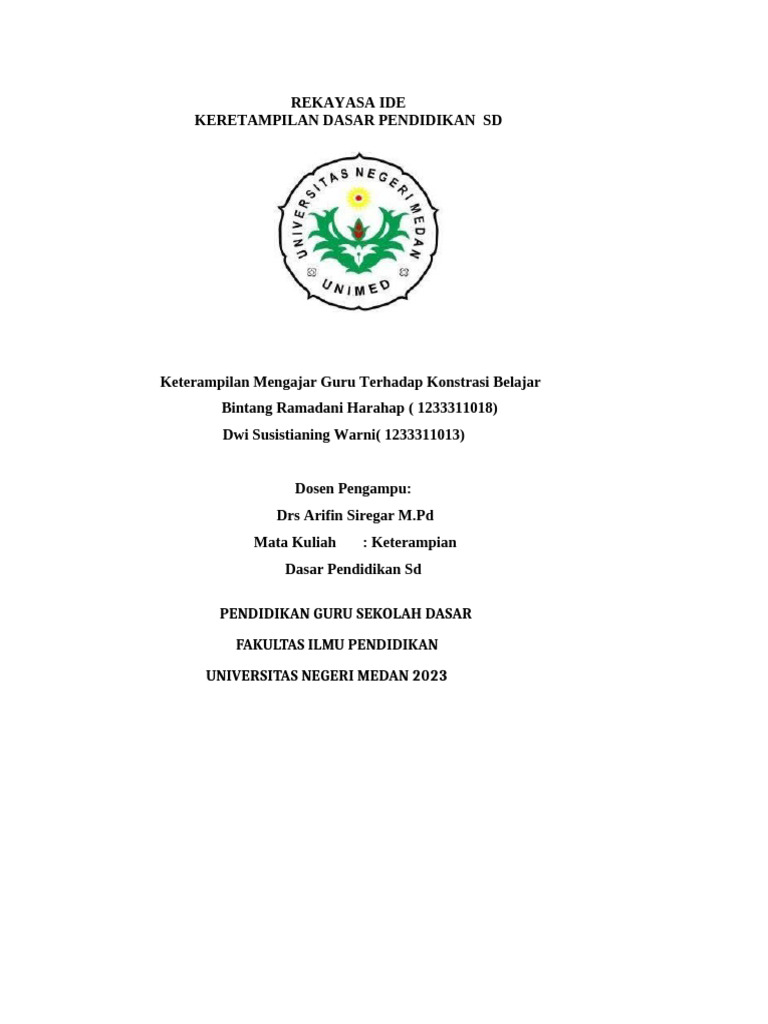 Rekayasa Ide KDSD | PDF