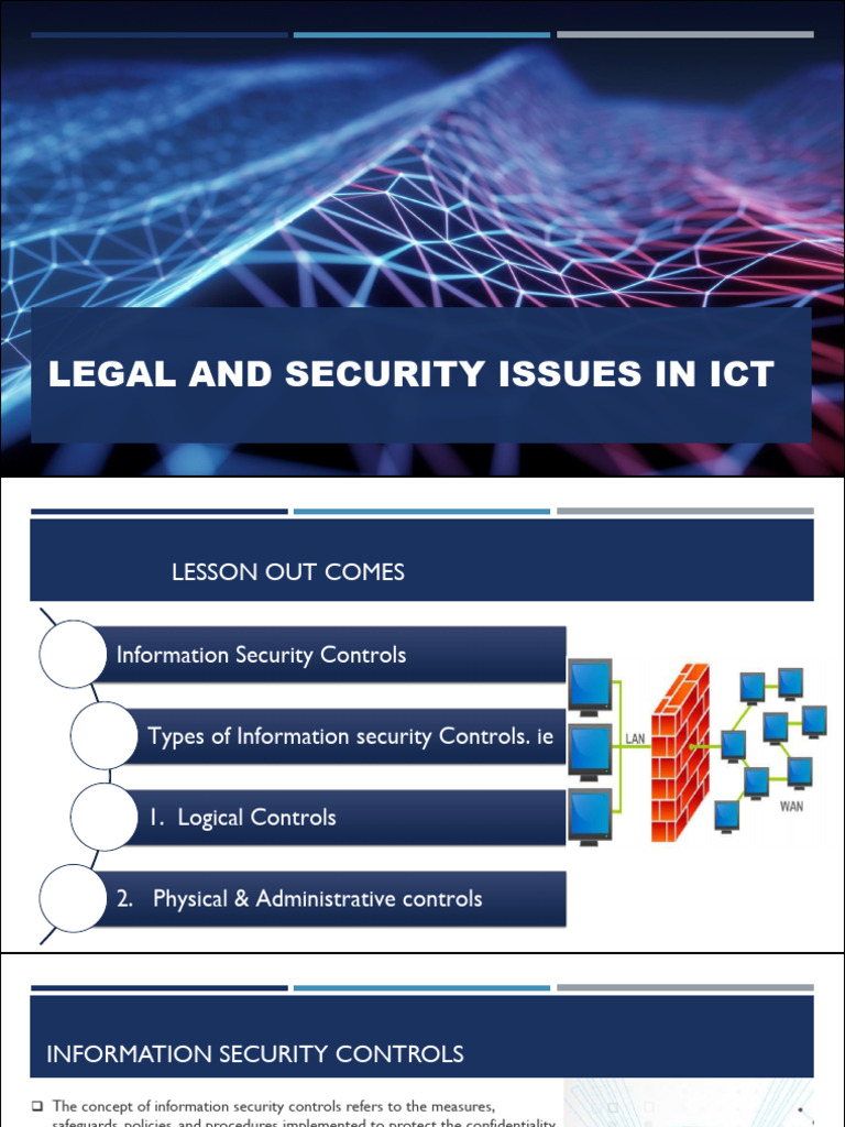 Unit 7 & 8 Info Sec Controls | PDF | Proxy Server | Computer Network