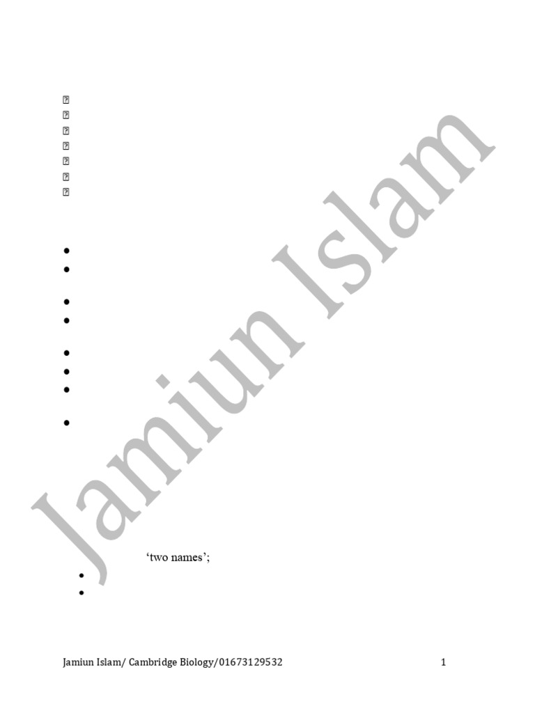 BIO Unit2 | PDF