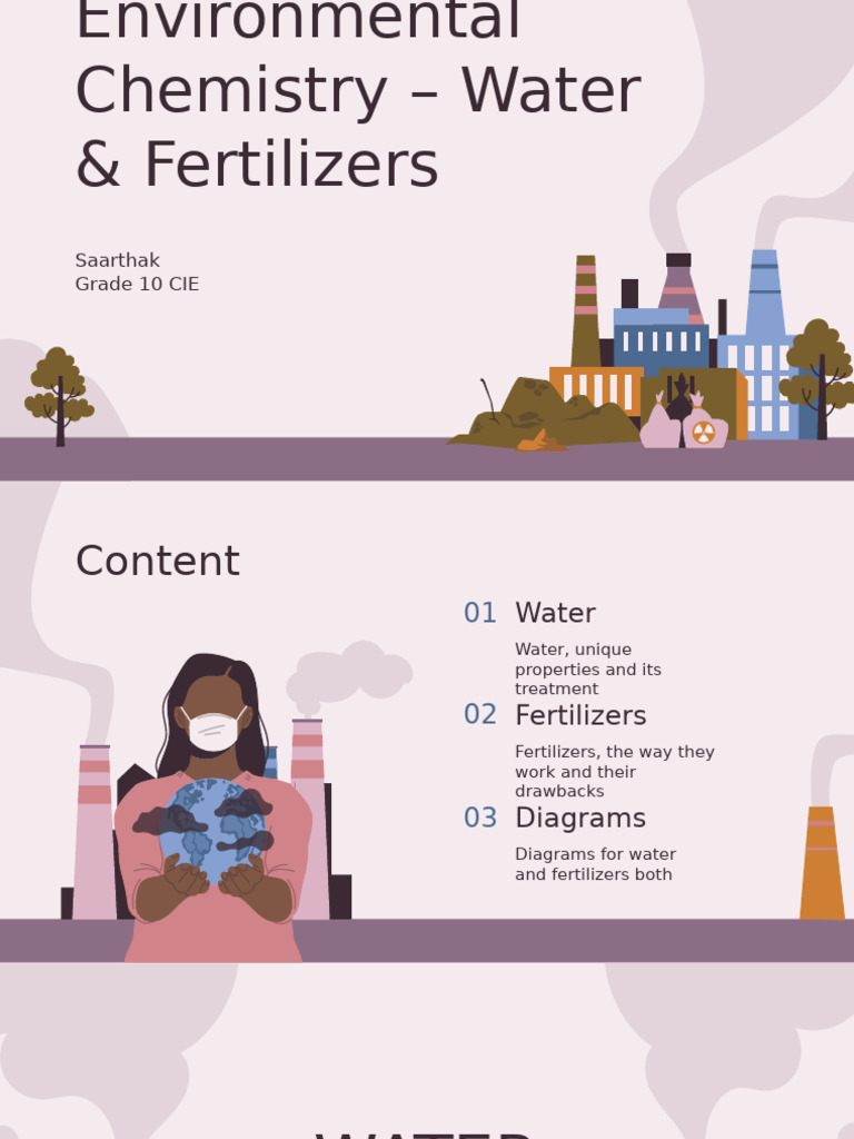Environmental Chemistry ppt for IGCSE syllabus - Myra & Saarthak | PDF